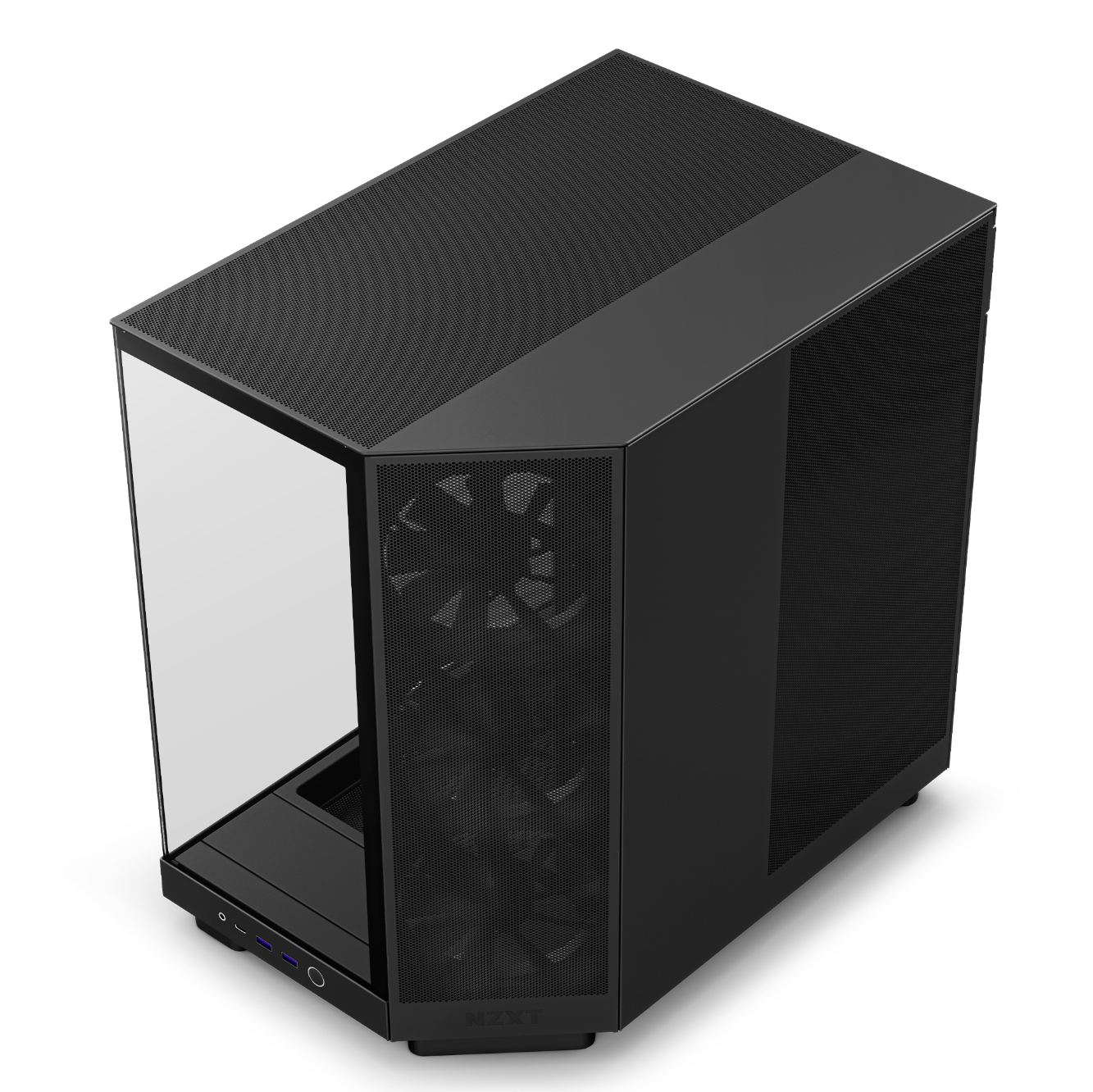 NZXT H6 Flow Preta - Caixa ATX com Vidro Temperado para Fluxo de Ar