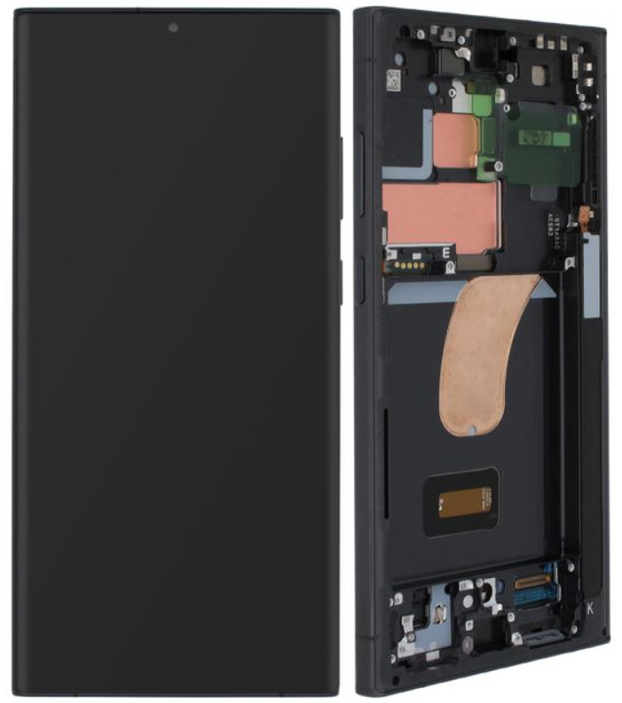 Ecrã ou display com LCD e Touch para Samsung Galaxy S23 Ultra S918B ...