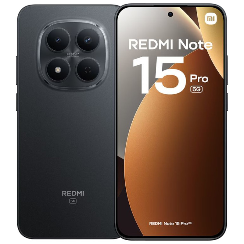 Xiaomi Redmi Note 15 Pro 5G 12GB/512GB Preto | Câmara 200MP | Entrega ...